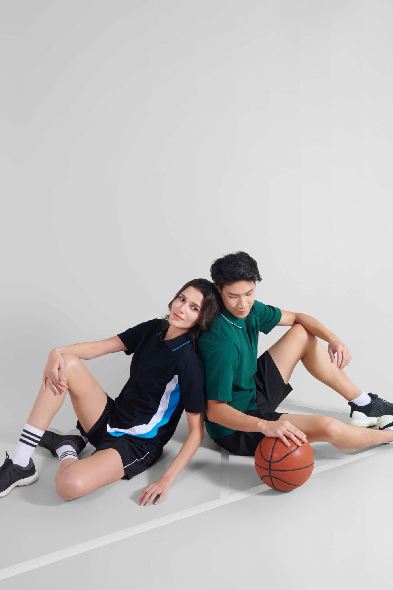 Honeycomb CVC Polo Shirt Cut and Sew - Malaysia Apparel Supplier